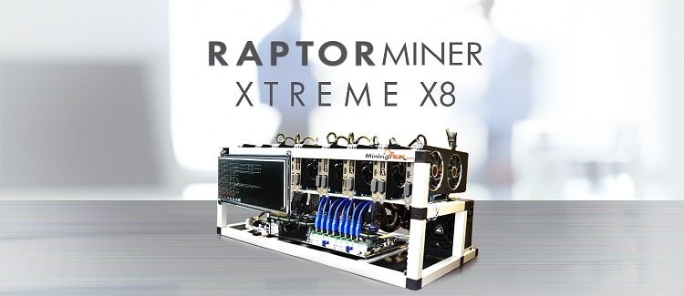 Raptor Xtreme X8 (260 Mh/s) - MiningTEK LLC Crypto Currency Mining Rigs